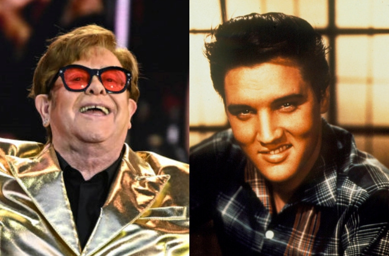 Elvis Presley 'Sad and Pathetic" During Last Meeting With Elton John ...