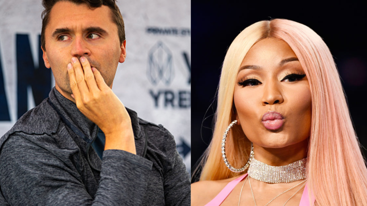 Charlie Kirk's Harsh Words About Nicki Minaj Resurface After Surprise ...